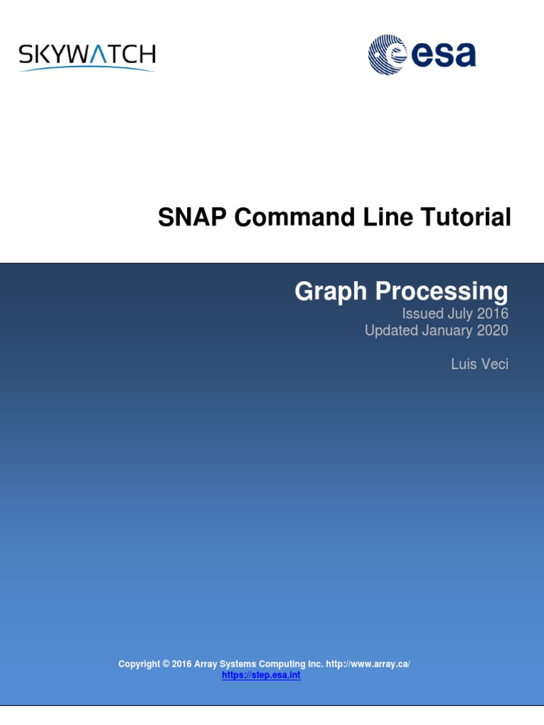 Snap Command Line Tutorial Graph Processing Pdf Command Line