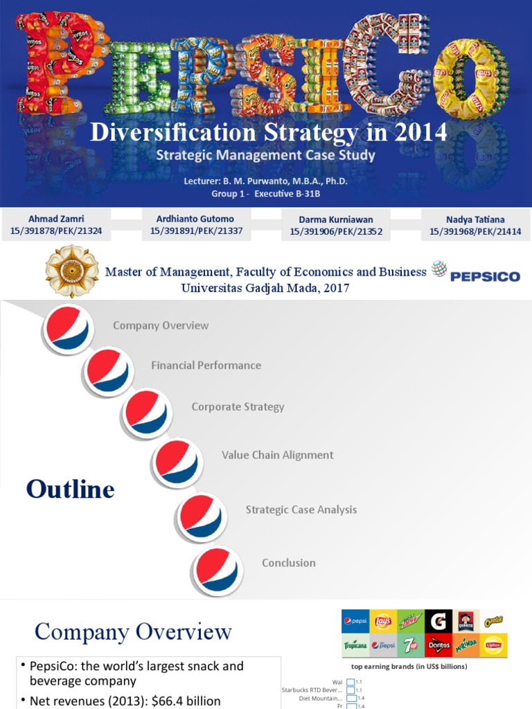 Diversification Strategy in 2014: Strategic Management Case Study | PDF ...