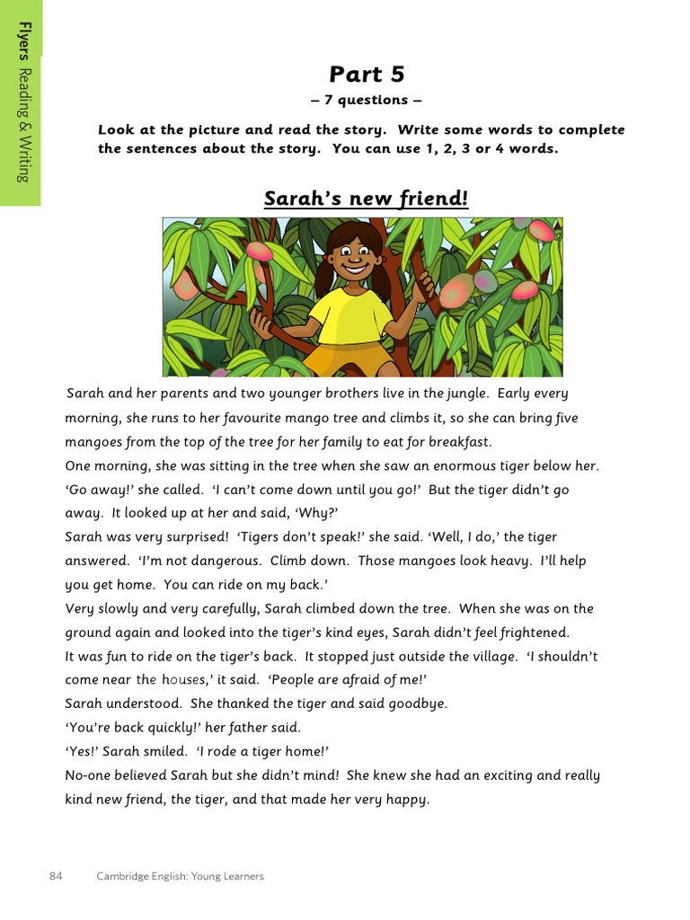 Sarah's New Friend! Sarah's New Friend! | PDF