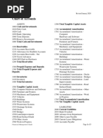Hospital Chart of Accounts | PDF | Clinic | Accrual