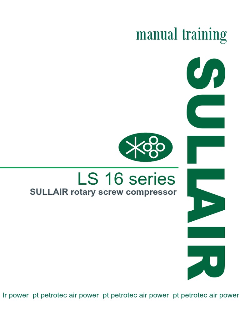 Manual Training Sullair LS16 (General Version) | PDF