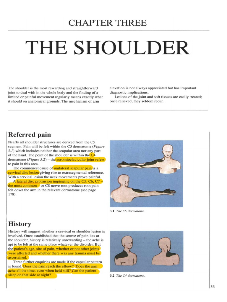 Cyriax (Shoulder) | PDF