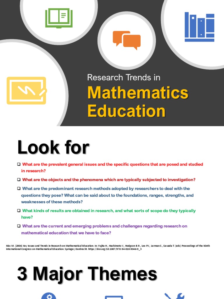 Research Trends in Mathematics Education | PDF | Teachers | Page Layout