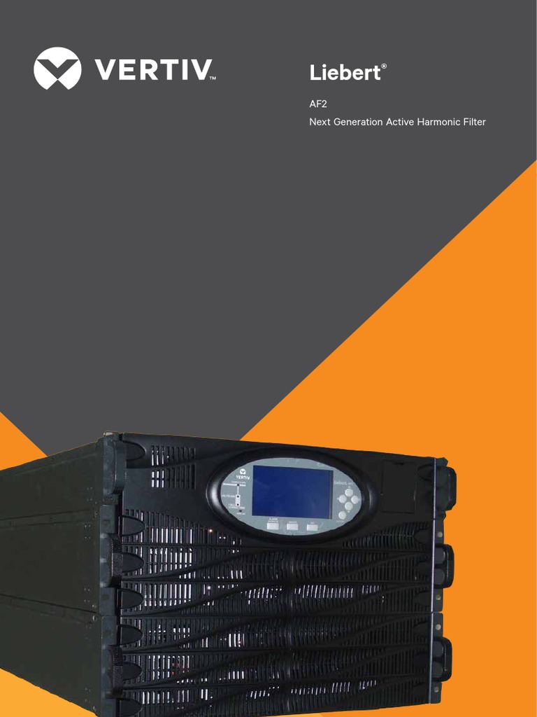 Liebert: AF2 Next Generation Active Harmonic Filter | PDF ...