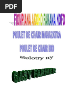 Fiompiana Akoho Gasy Nohatsaraina | PDF