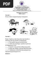 Miyembro NG Pamilya (Worksheet) | PDF