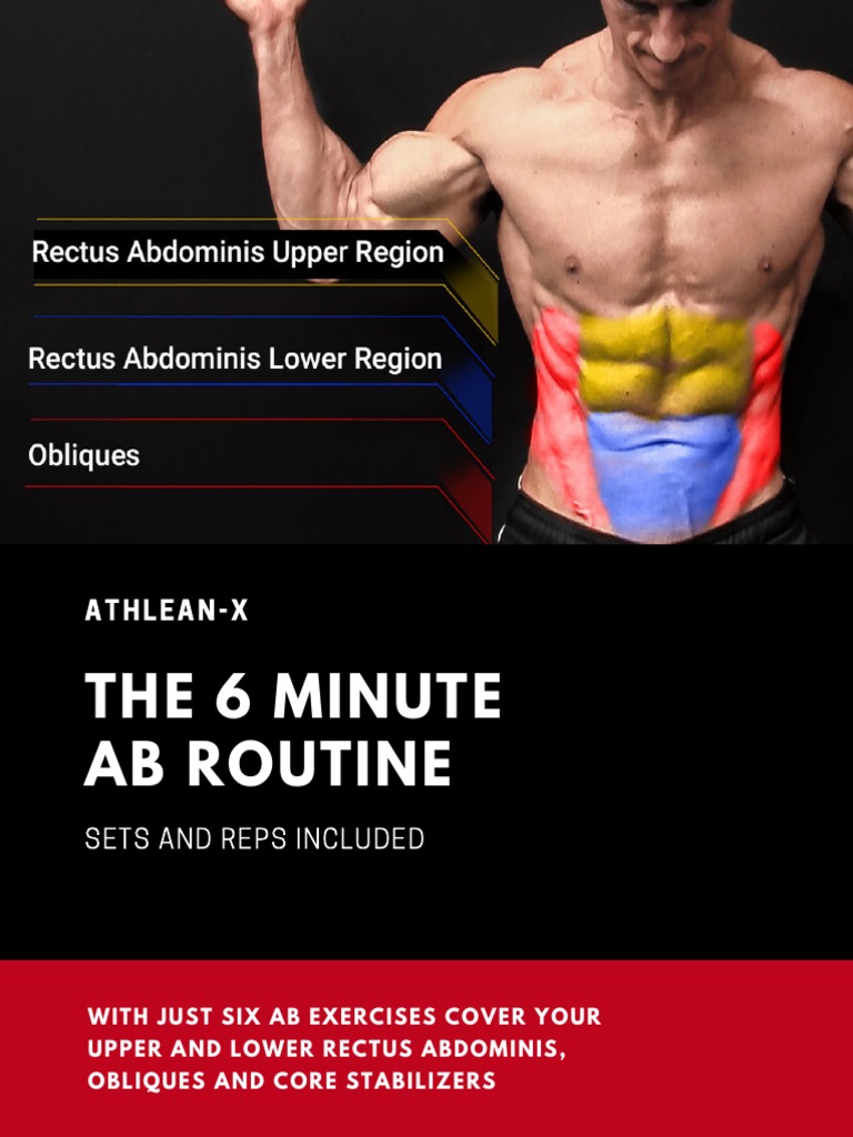 The 6 Minute Ab Routine: Athlean-X | PDF