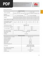 Antenna Specifications | PDF | Decibel | Antenna (Radio)