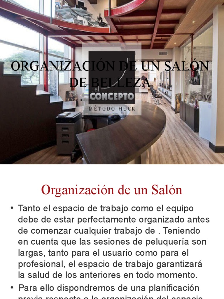 Organización de Un Salón de Belleza | PDF | Esterilización ...