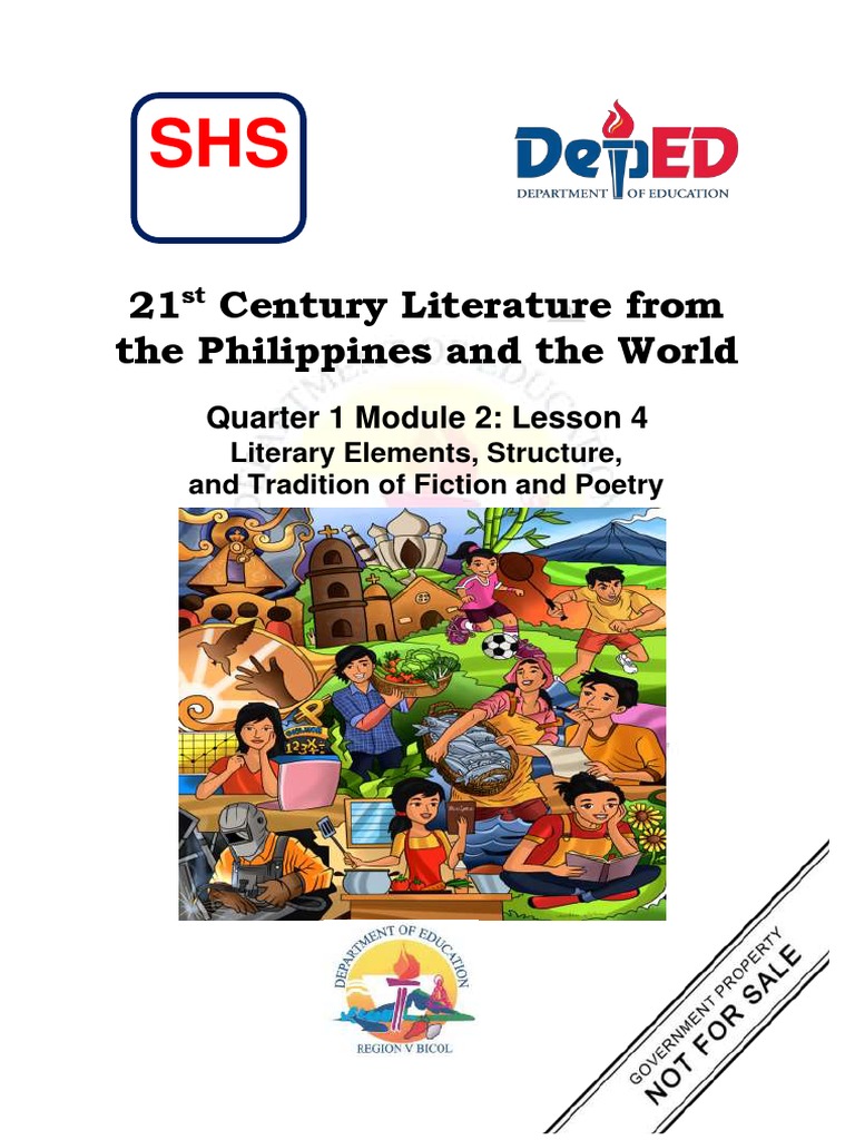 21 Century Literature From The Philippines and The World: Quarter 1 Module 2: Lesson 4 ...