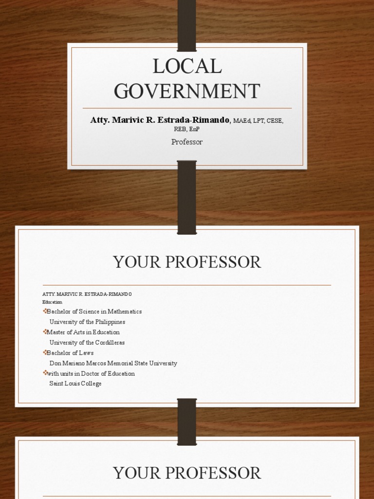 Loc Gov 2021 Orientation | PDF | Policy | Government