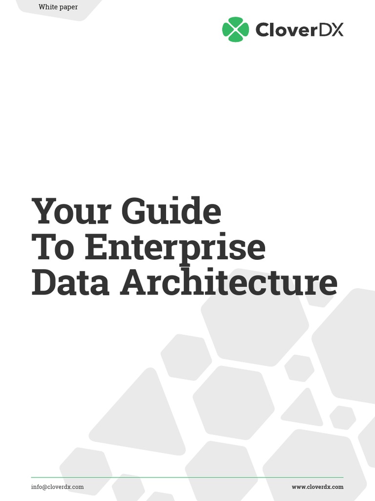 Your Guide To Enterprise Data Architecture | PDF | Data Warehouse ...