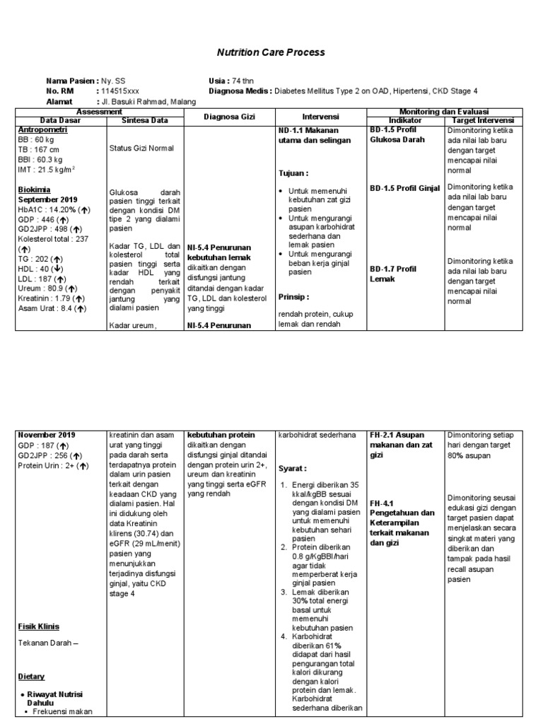 Contoh Kasus - Form NCP | PDF