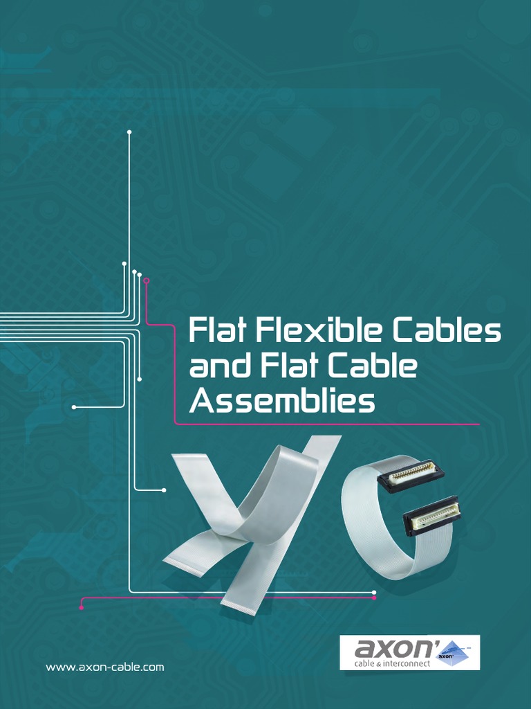 Axon Flat Flexible Cables - CG PDF | PDF | Electrical Connector ...