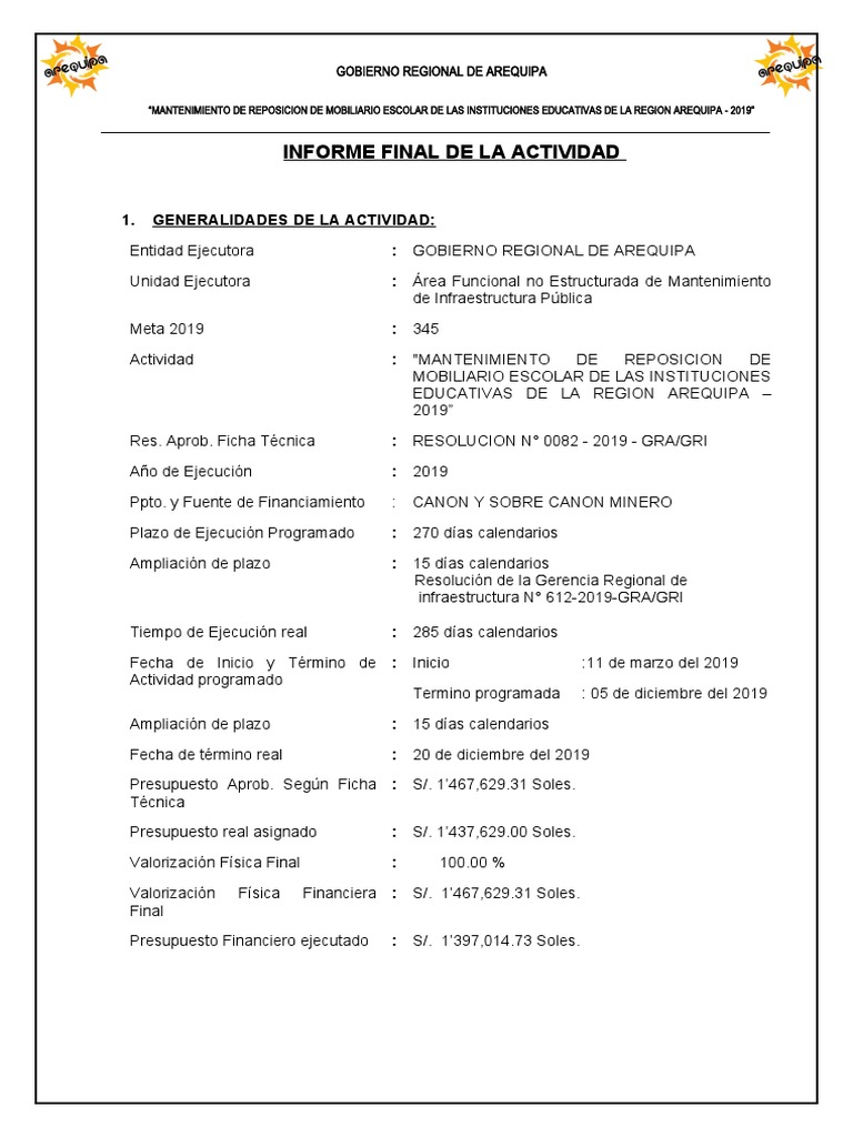 Informe Final Mob. Escolar | PDF | Tornillo | Pintar