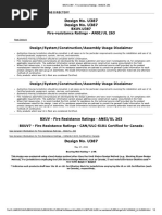 Design No. U905: BXUVC.U905 Fire Resistance Ratings | PDF | Concrete ...