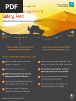 Journey Management Plan Template (A374101) | PDF | Vehicles | Risk