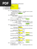 Design of Compound Wall | PDF | Beam (Structure) | Bending