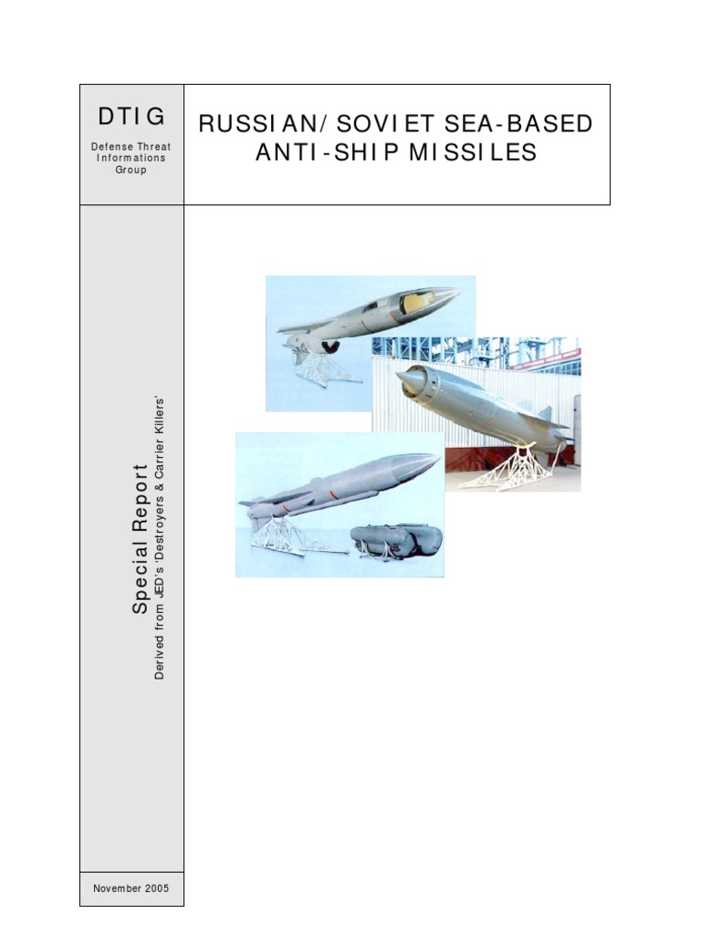 Russian-Soviet Naval Missiles | PDF | Missile | Naval Warfare