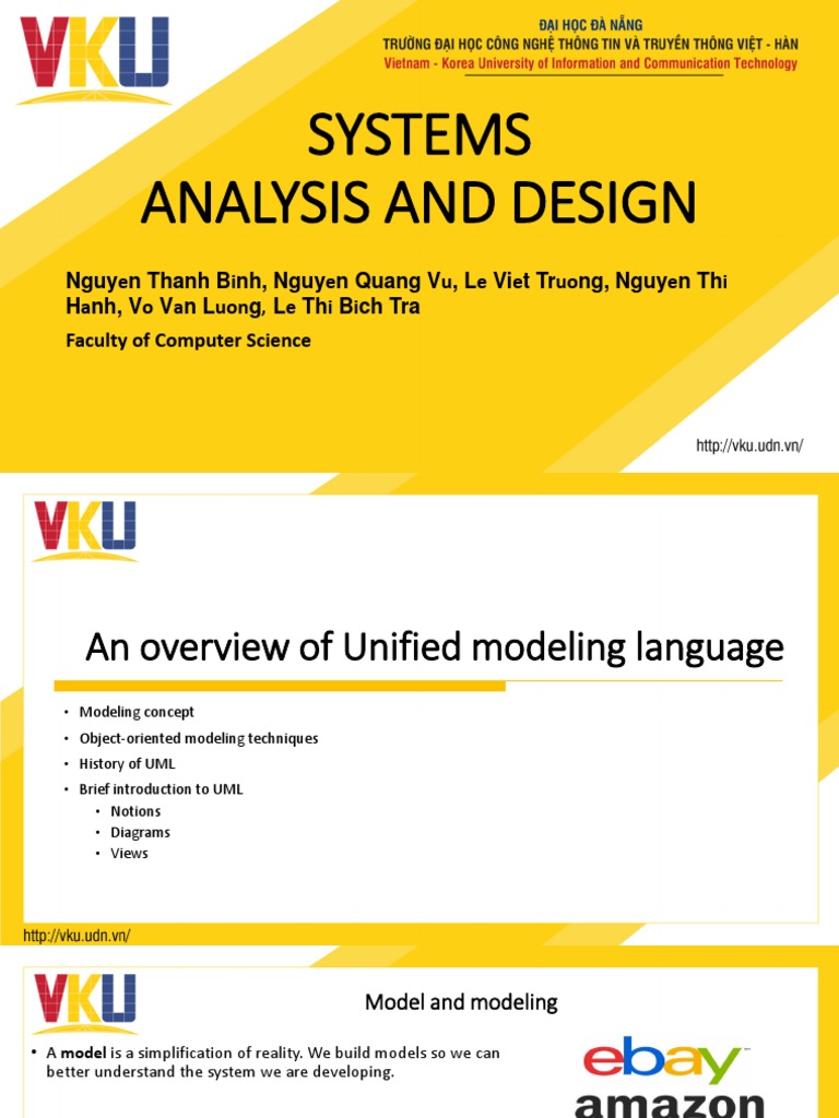 SAD - Ch2 - An Overview of UML | PDF | Unified Modeling Language ...