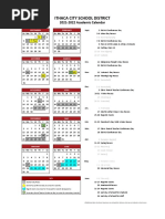 NYC DOE School Calendar 2025-26 | PDF | Educational Institutions | Schools
