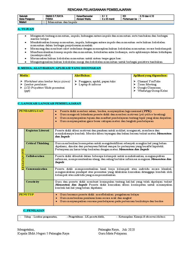 RPP 10 Rev 2020 | PDF