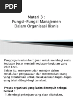 Materi Kuliah Pengantar Manajemen Semester 1 | PDF