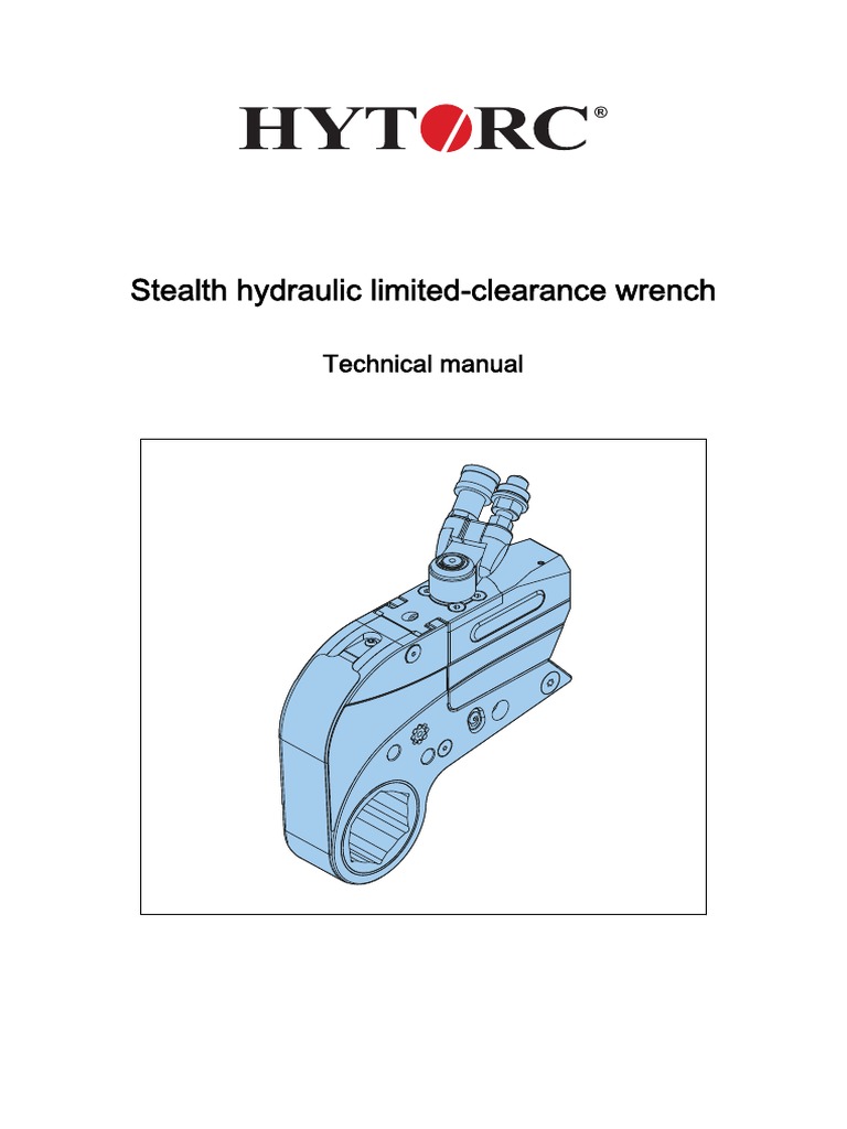 HYTORC Stealth Technical Manual en | PDF | Nut (Hardware) | Pump
