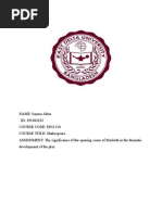 Act 1 Scene 2 - Annotated | PDF | Macbeth