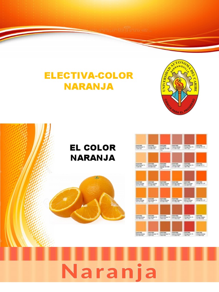Significado y combinaciones del color naranja | PDF | Naranja) | Color