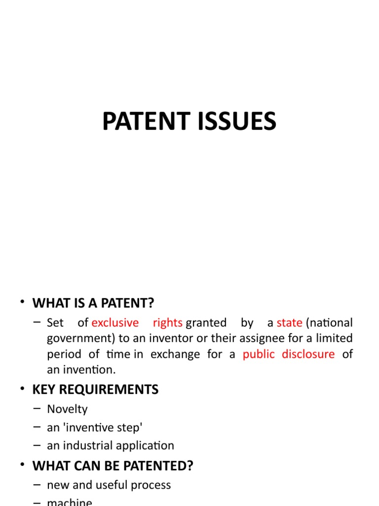 Patent | Download Free PDF | Patent | Generic Drug