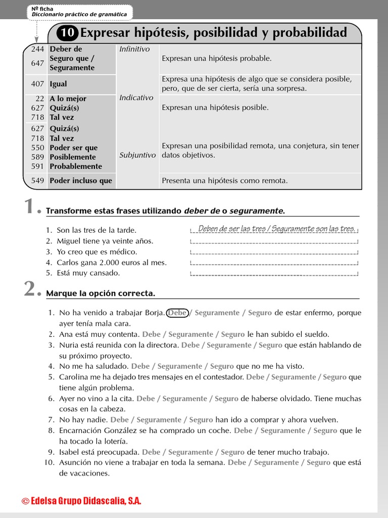 Expresar Hipotesis | PDF