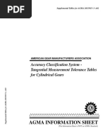 List of Gear Standards - Agma | PDF | Technology & Engineering | Computers