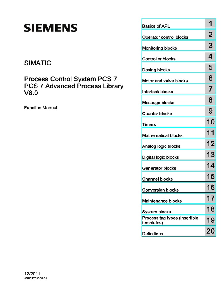Manual Blocos PCS7 | Download Free PDF | Documentation | Booting