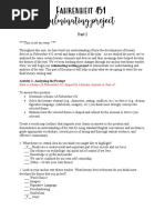 Fahrenheit 451 Part II Analysis Guide | PDF | Cognition