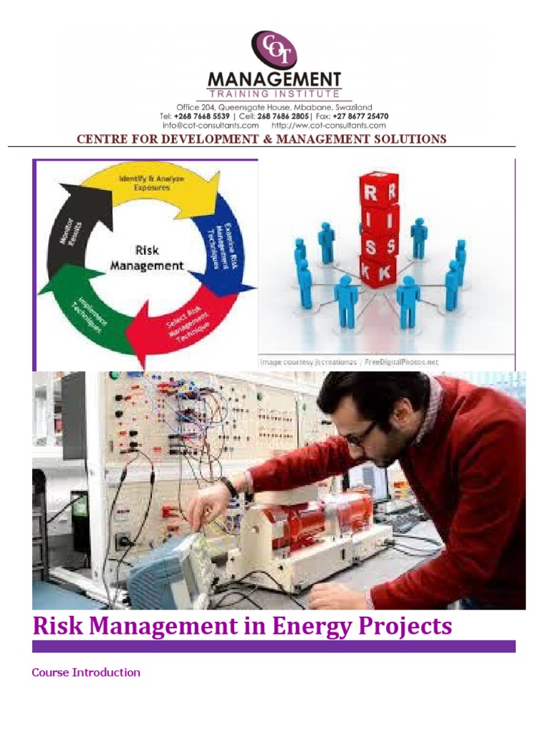 Energy Projects Risk Management | PDF | Risk Management | Risk
