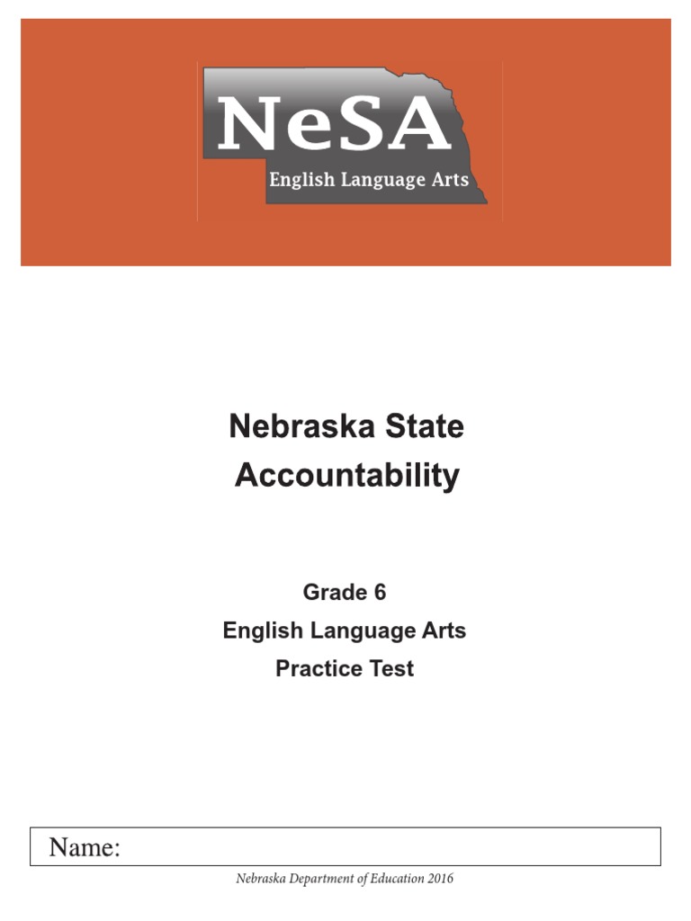 ELA Grade 6 Practice Test | PDF | Panama Canal | Canal