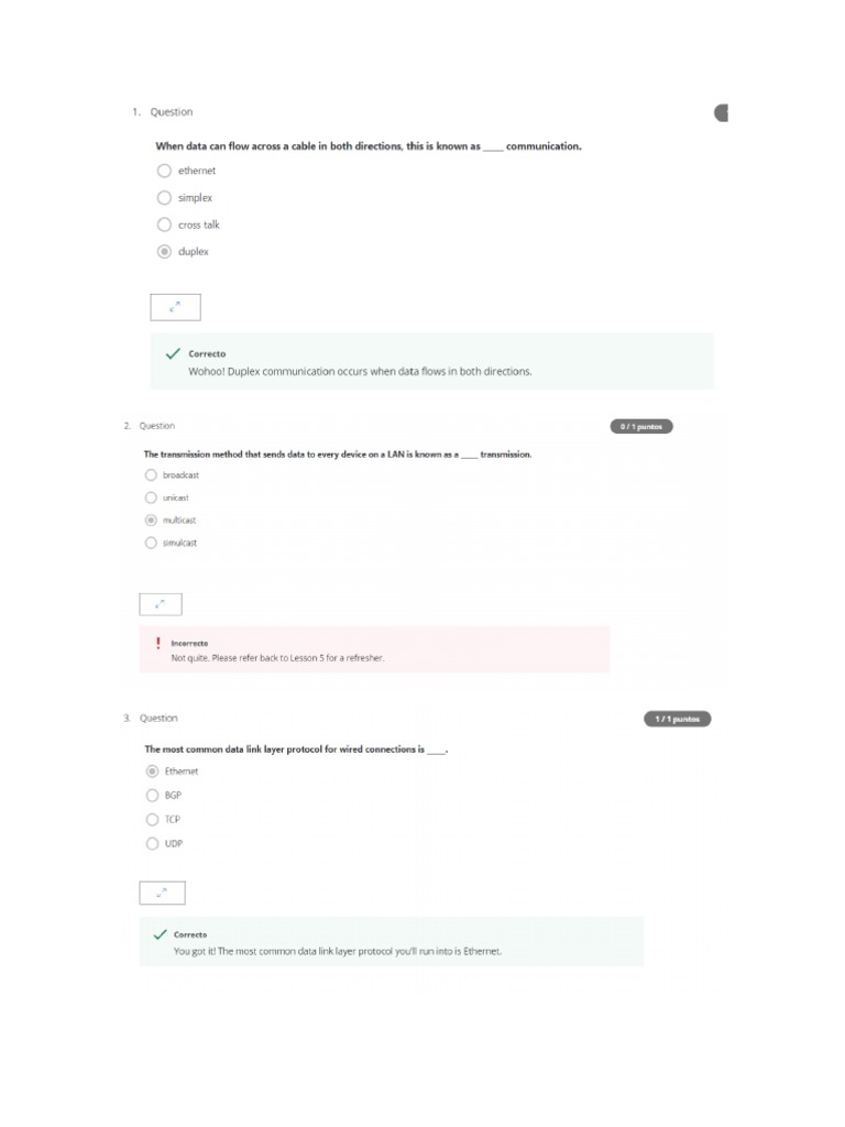 TCP - IP Preguntas | PDF | Transmission Control Protocol | Domain Name System