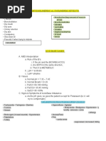 Mark Klimek Notes | PDF | Hallucination | Hypoglycemia