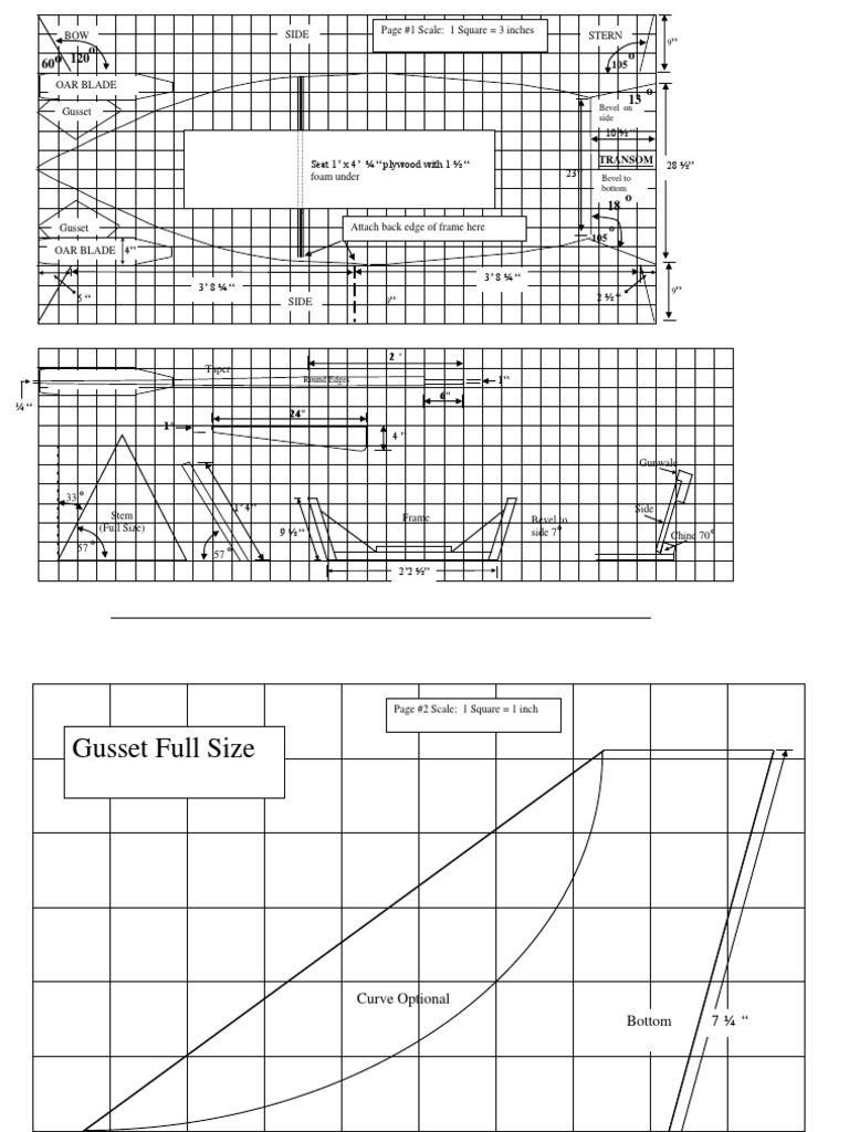 One Sheet Skiff Gavin Atkin | PDF | Watercraft | Nature