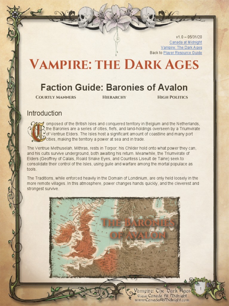 Baronies of Avalon Faction Guide | PDF | Ancient Rome | Baron