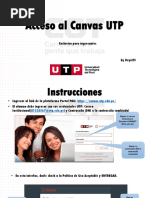 Guía de Acceso y Uso de Plataformas UTP | PDF | Contraseña | Informática