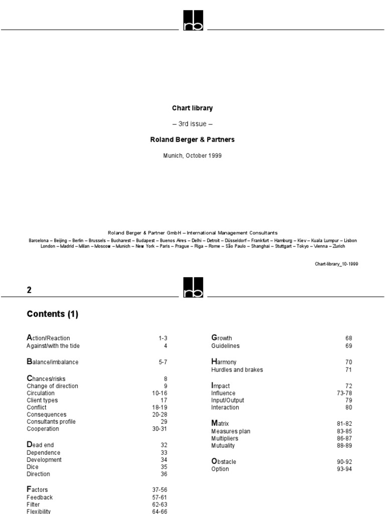 (Roland Berger) Chart Library | PDF | Business