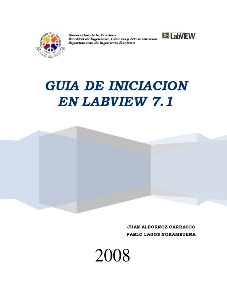 Guia de Iniciacion en LabVIEW | PDF | Programa de computadora | Programación