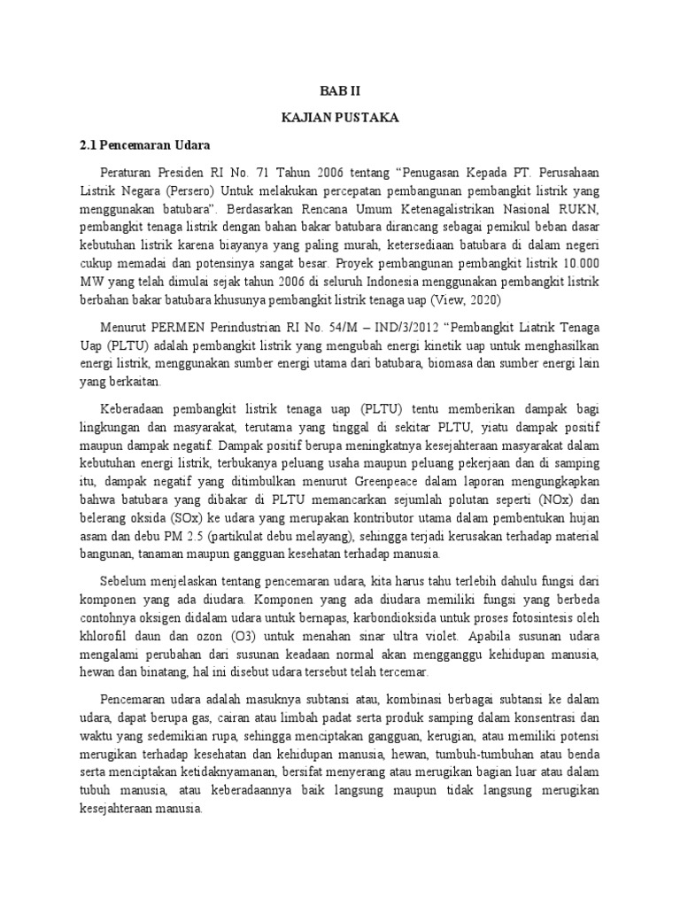 Bab 2 Kajian Pustaka | PDF