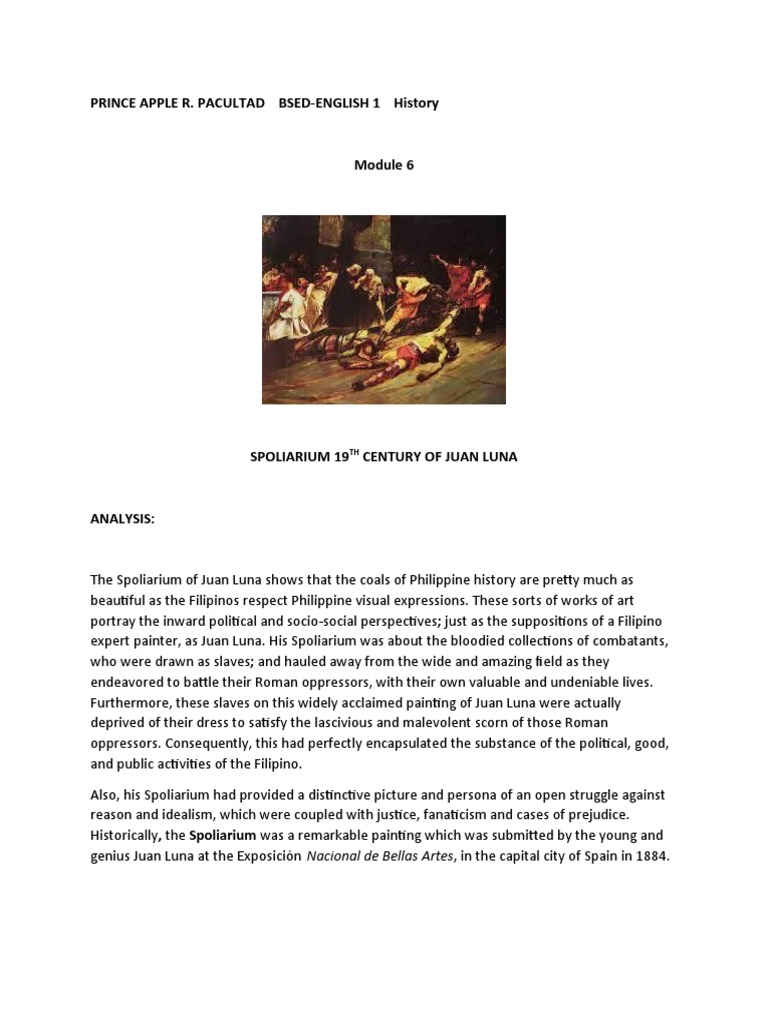 History Module 6 & 7 | PDF | Paintings | Cartoon