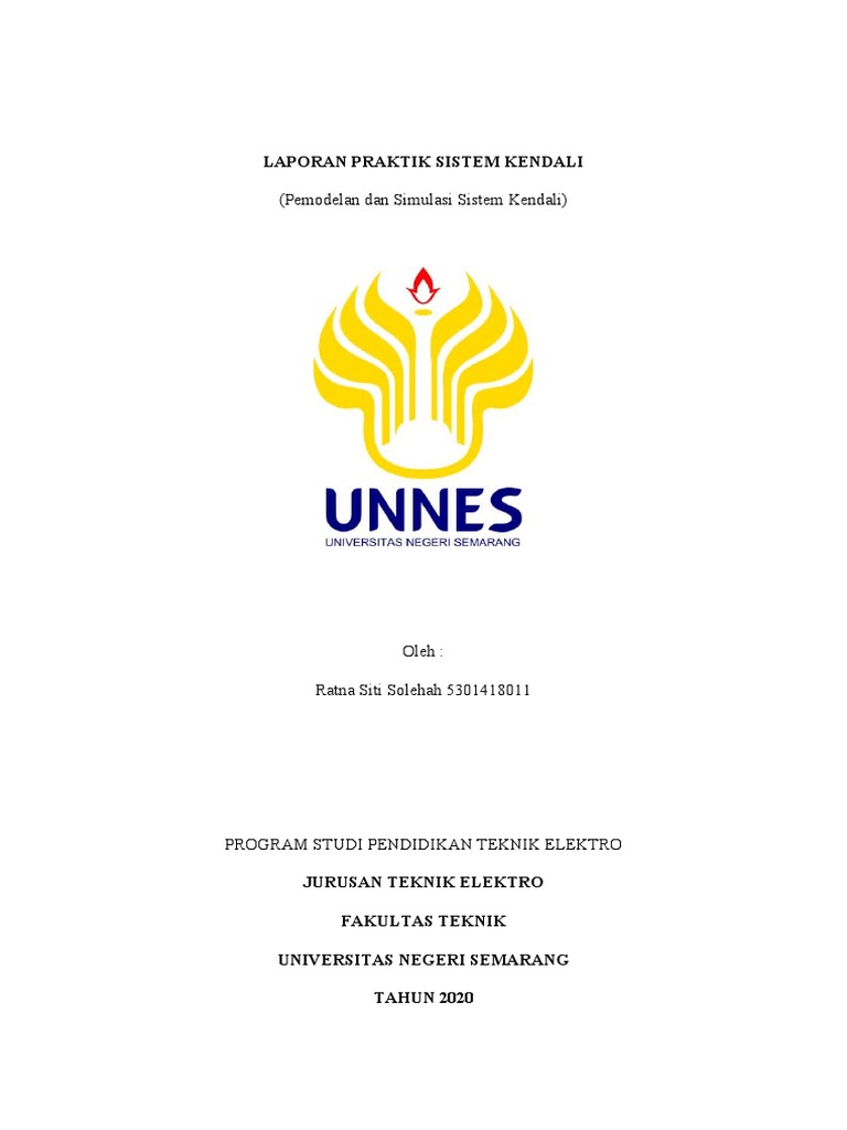 Praktikum Sistem Kendali | PDF | Metode & Bahan Ajar | Komputer