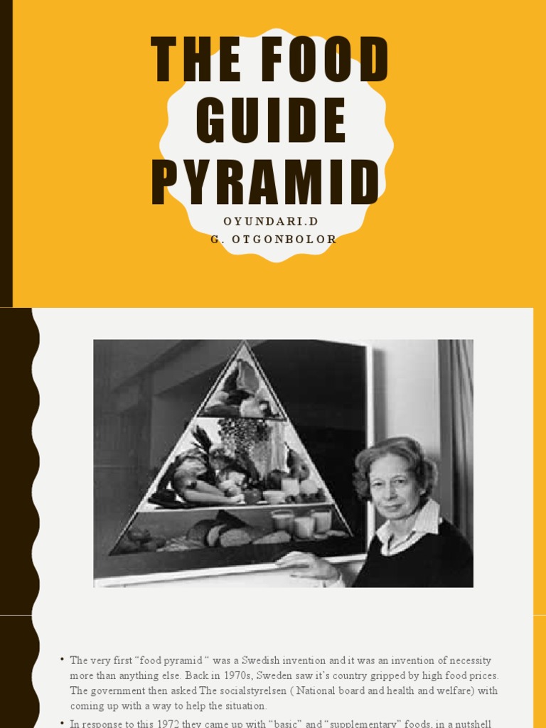 The Evolution of Food Guides: From the Original Swedish Food Pyramid to ...