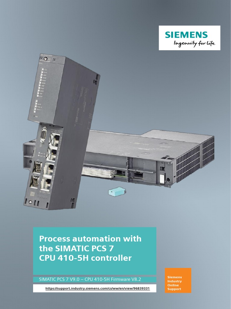 PCS7 CPU 4105H V9 en | PDF | Computer Hardware | Information Age