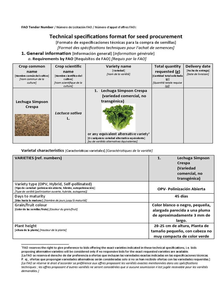 2 Semillas - Lechuga - Simpson - Crespa - 20g | PDF | Organismos | Biología